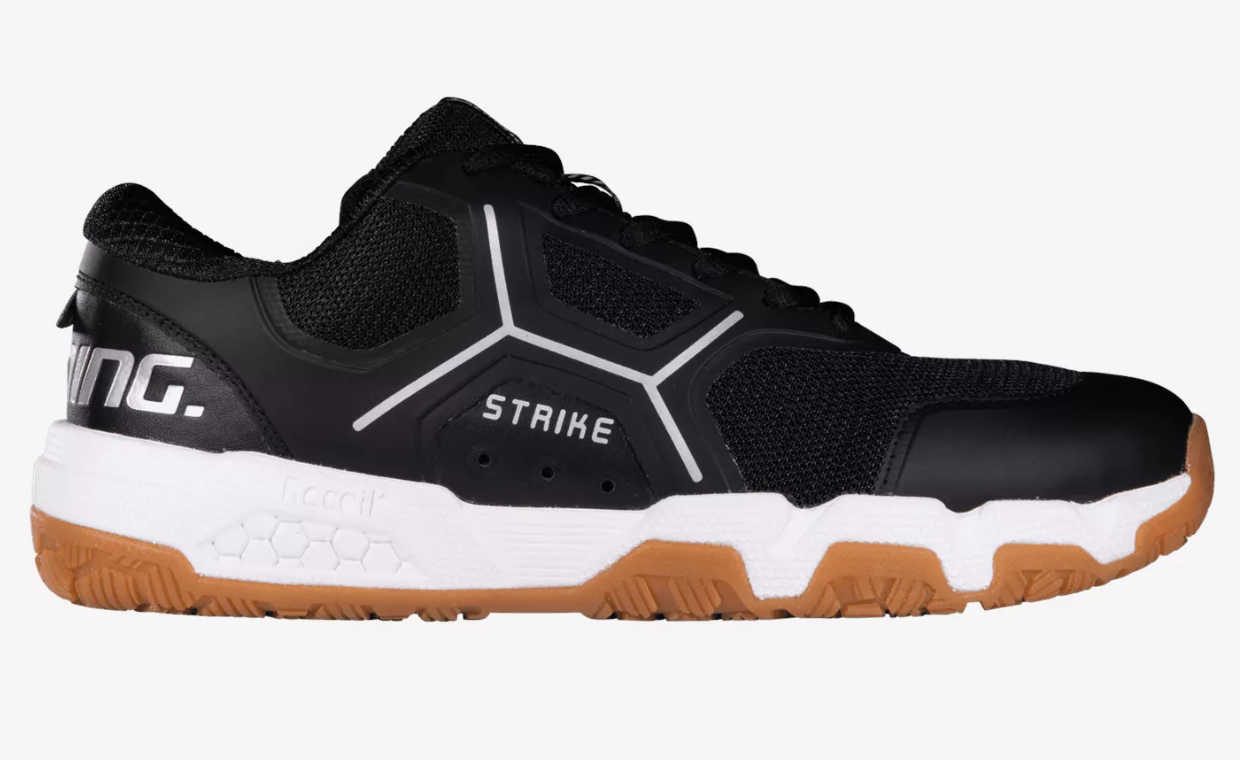 new - Salming Recoil Strike Men's Court Shoes, Black – SquashGear.com