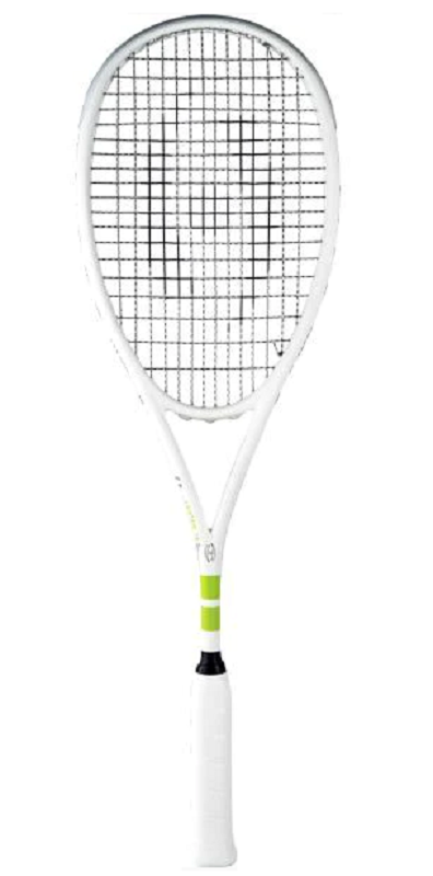 Harrow Vapor 115 Squash Racket, Custom Raneem El Welily, White/Lime ...