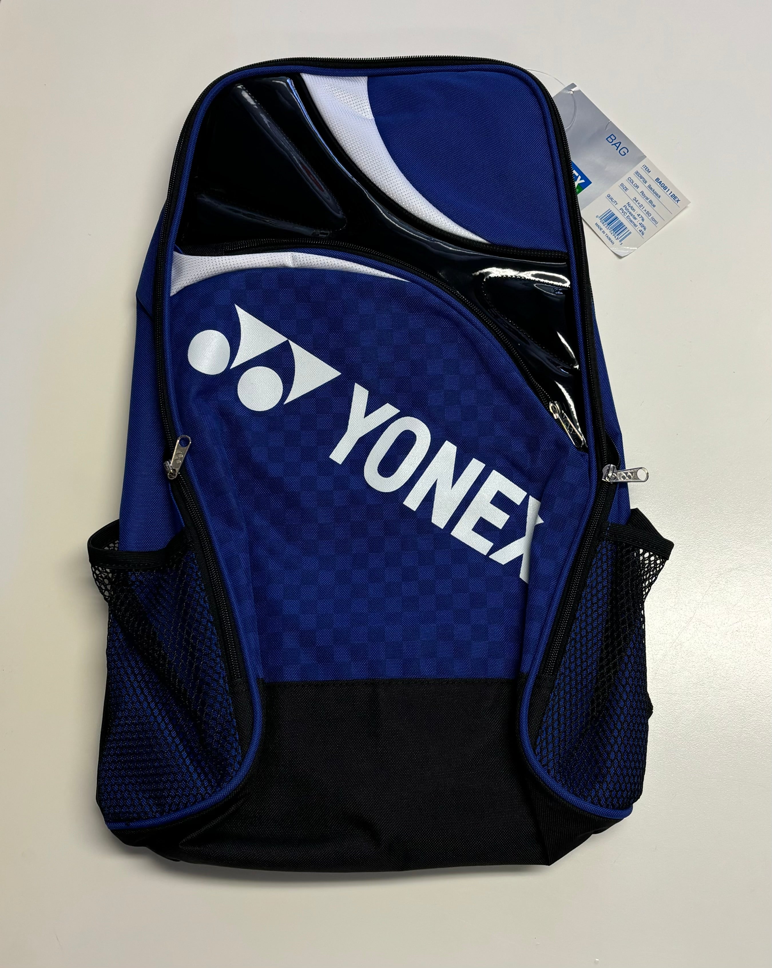YONEX Tournament Royal Blue Tennis Backpack – SquashGear.com