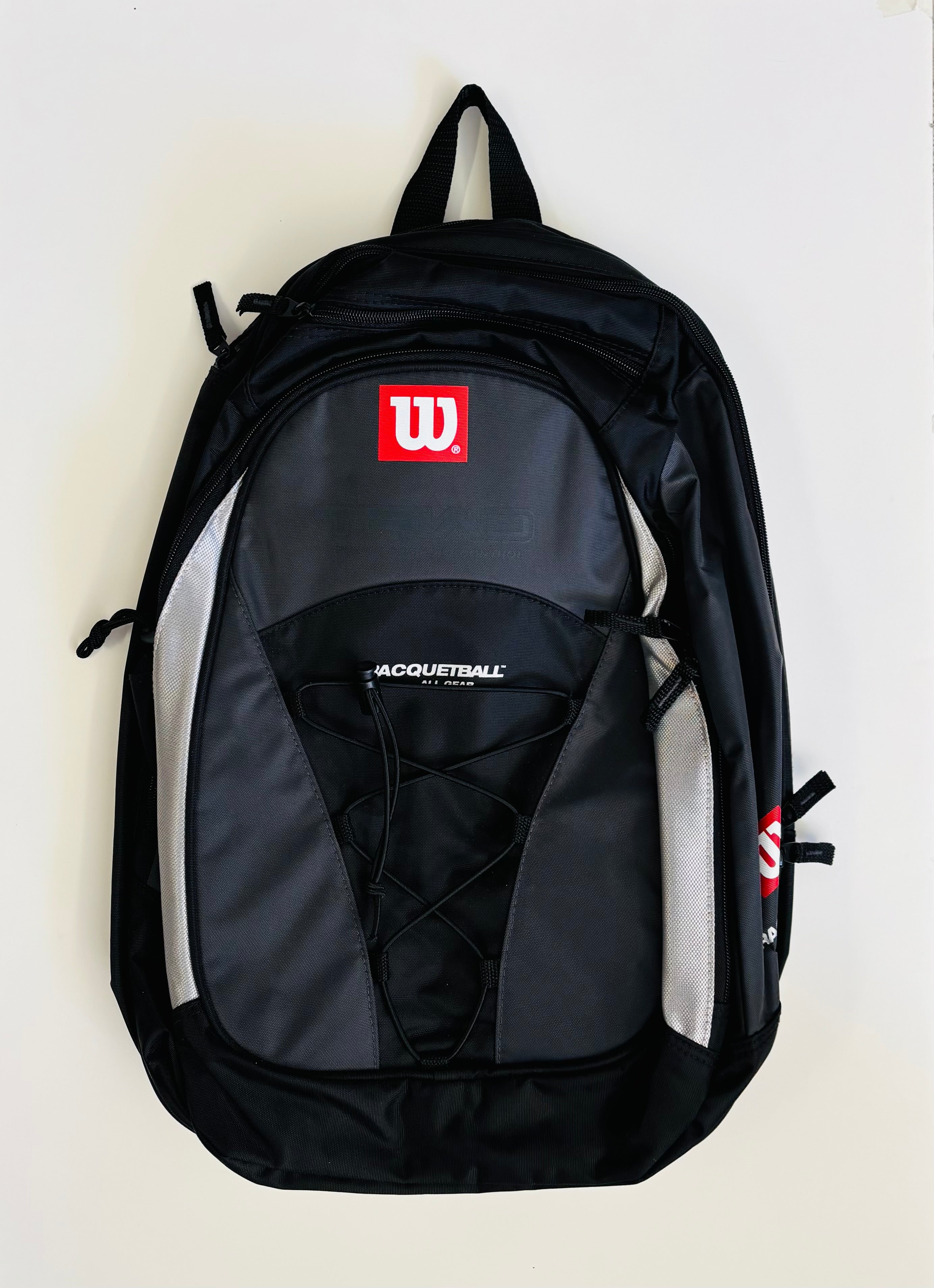 Wilson Triad Small Backpack, black – SquashGear.com