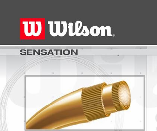 Wilson Sensation Tennis String, 16g, Natural, SET – SquashGear.com